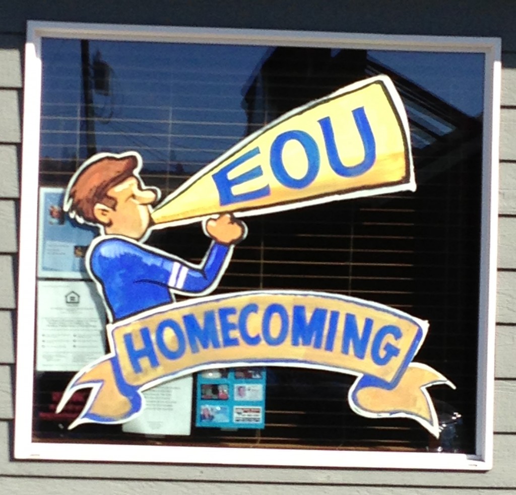 homecoming window | Alumni