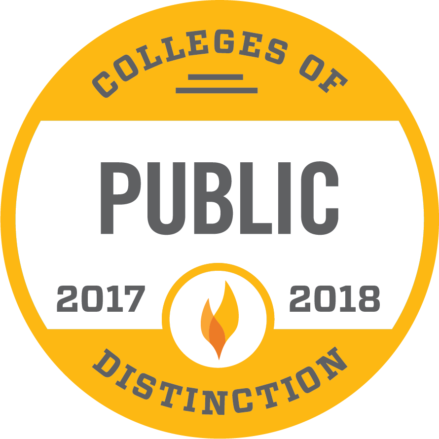 Public College of Distinction 2017-2018 | EOU Distinctions and Recognitions