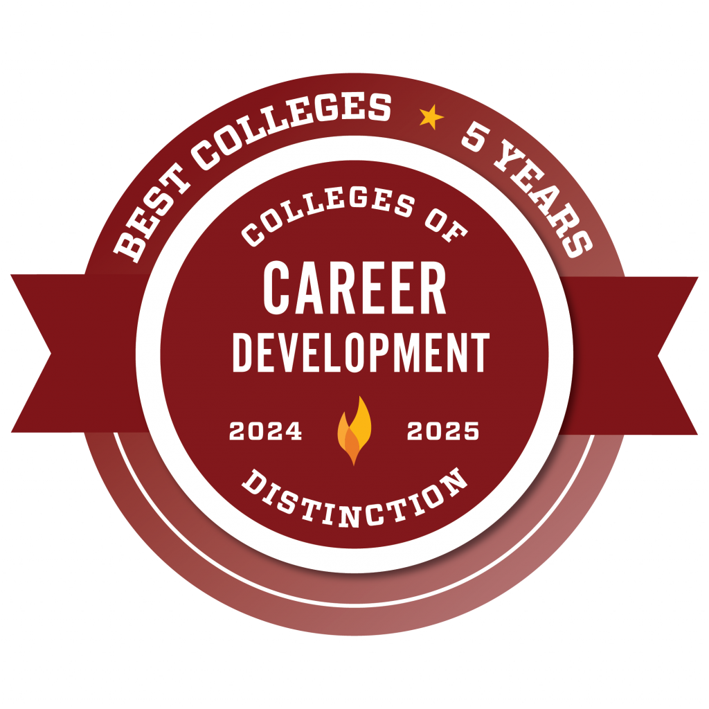 Colleges of Distinction 24-25 Career Development | EOU Distinctions and ...