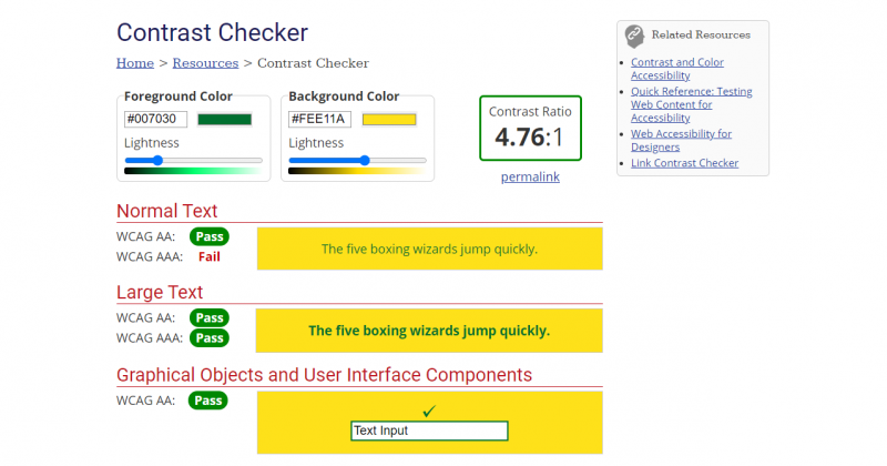 Color Guidelines | Digital Accessibility At Eastern Oregon University