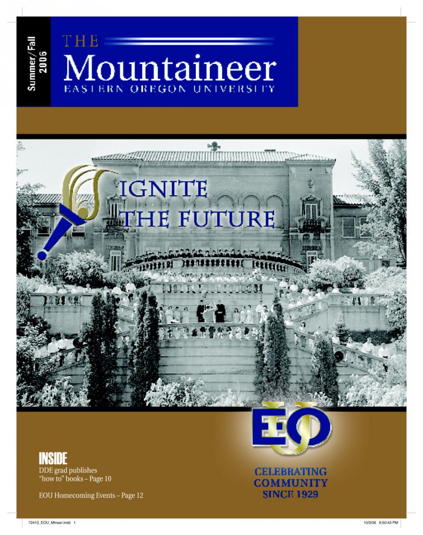 Summer 2006 | Mountaineer Magazine