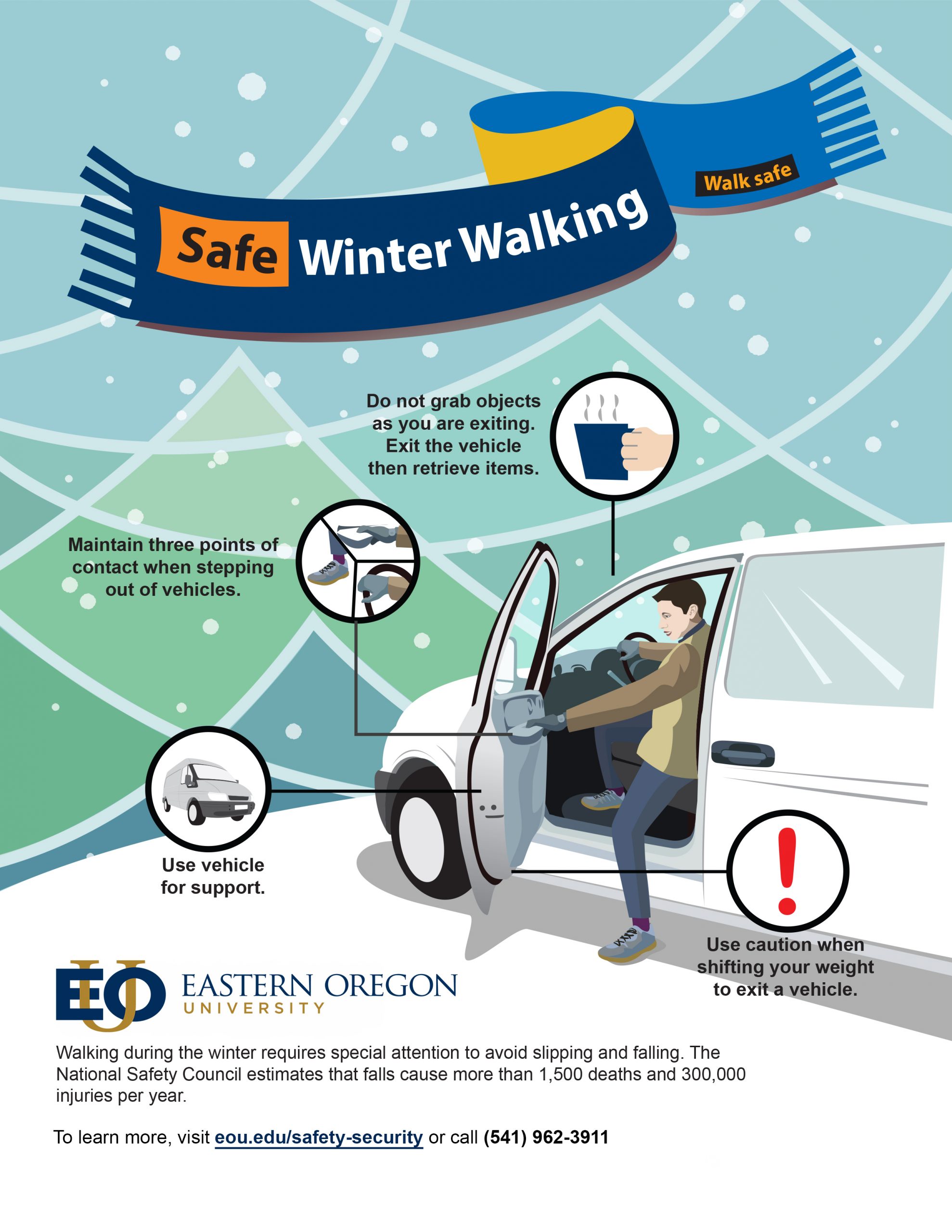 Safe Walking On Snow And Ice Safety And Security Safe Walking On Snow And Ice Safety And Security