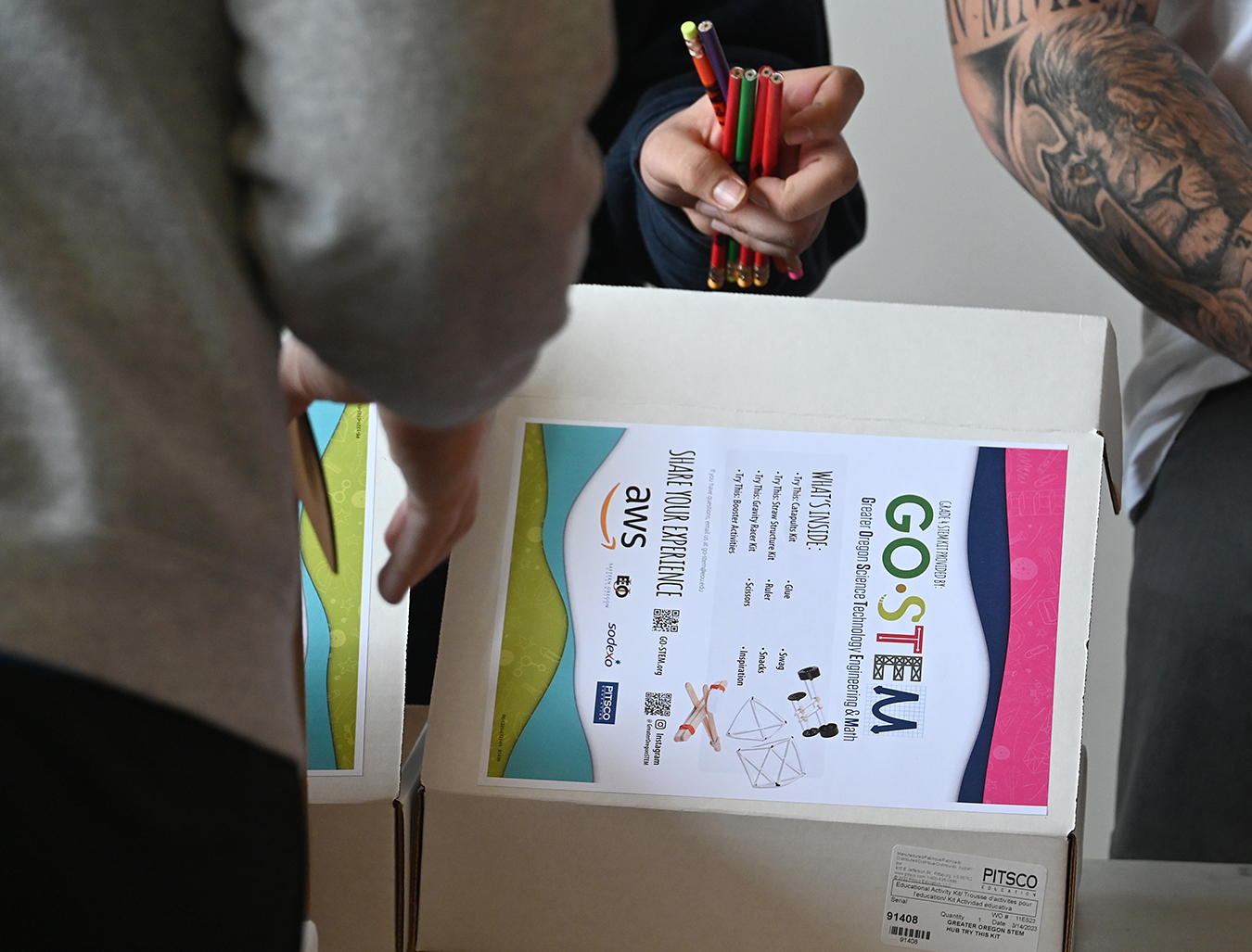 EOU’s GO STEM Hub gets help from EOU football team | Eastern Oregon ...