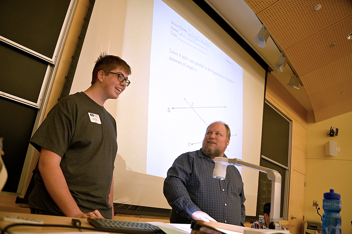 Competition at Regional High School Mathematics Contest makes math fun ...