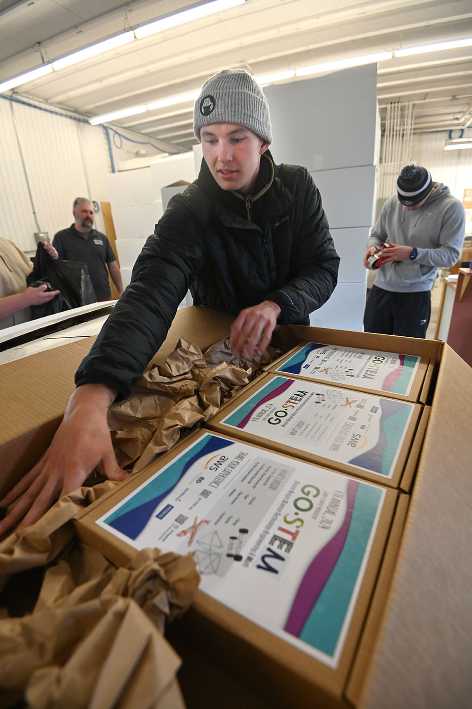 Eastern Oregon University Football Players Partner with GO STEM Program ...