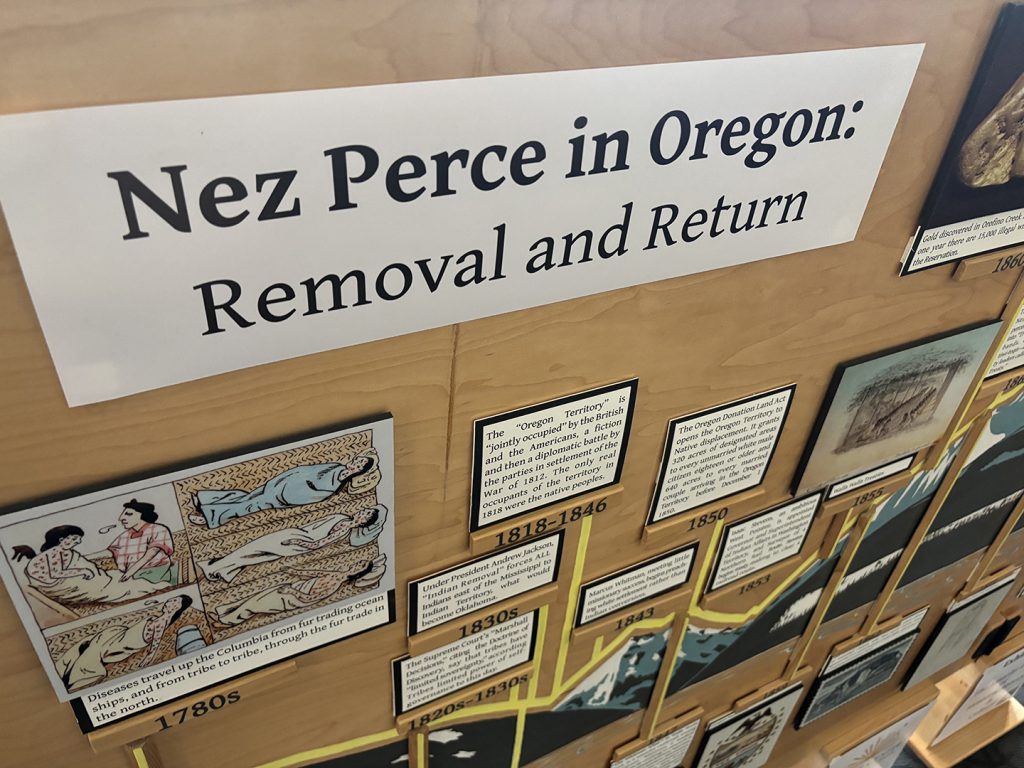 Nez Perce Historical Exhibit on Display at Eastern Oregon University ...